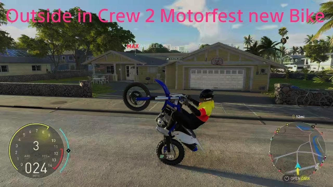 The Crew 2 Motorfest Wheelie Gameplay Watch Full Video Youtube