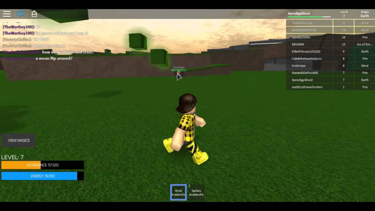 Roblox Elemental Wars | Earth Magic! | - YouTube