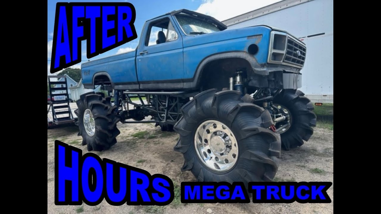 After Hours Mega Truck Build & First Rip!! - YouTube