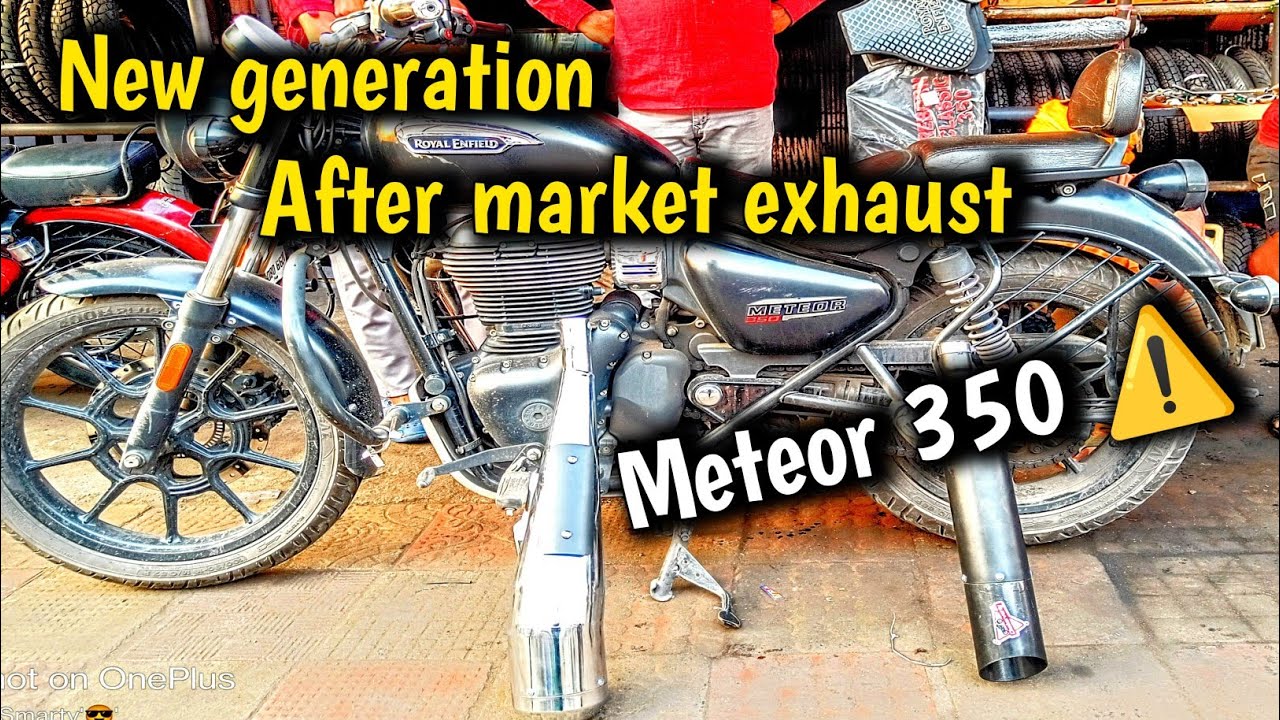 Royal Enfield Metro 350 After Market Exhaust!! |💥🤬 | - YouTube