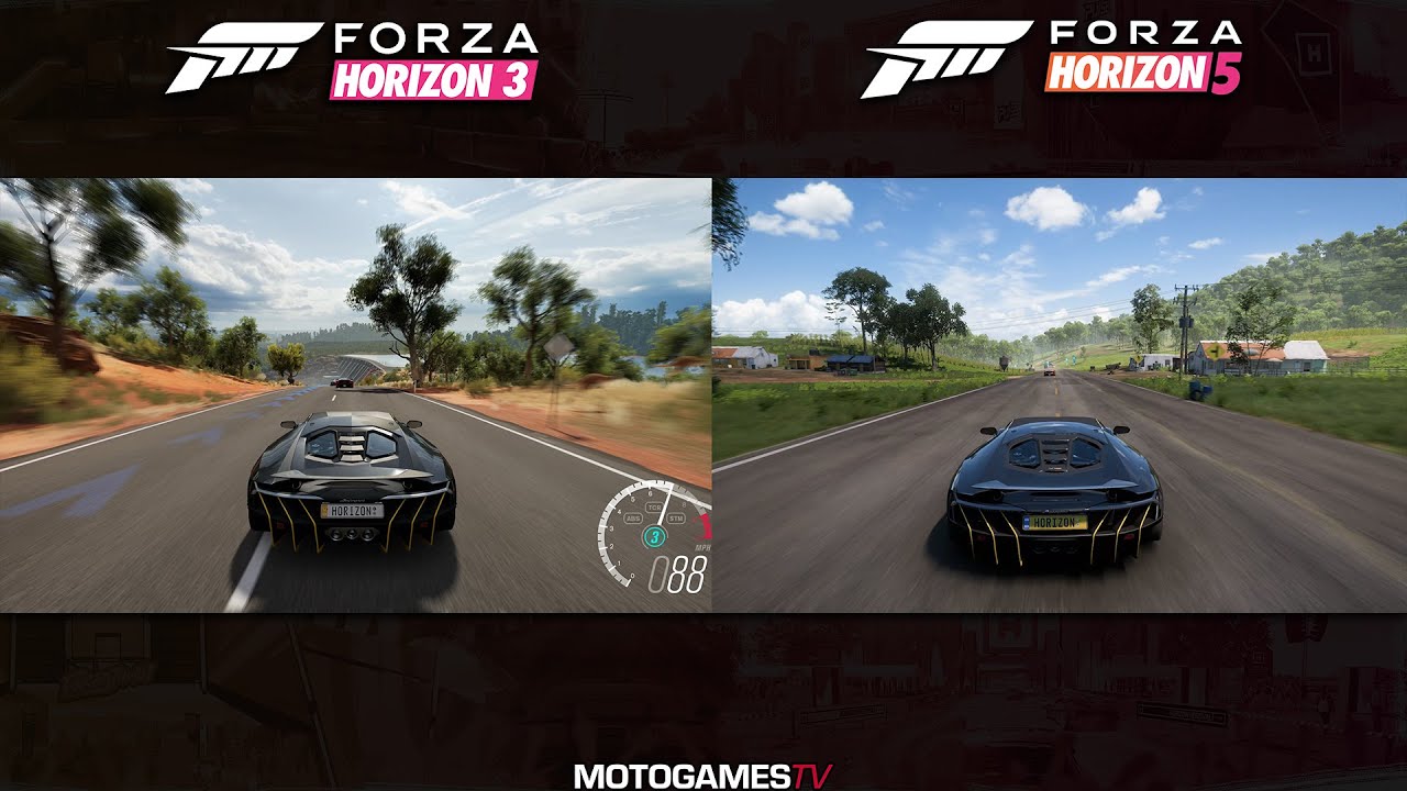 Initial Drive Moments from Forza Horizon Games Recreated in Forza ...
