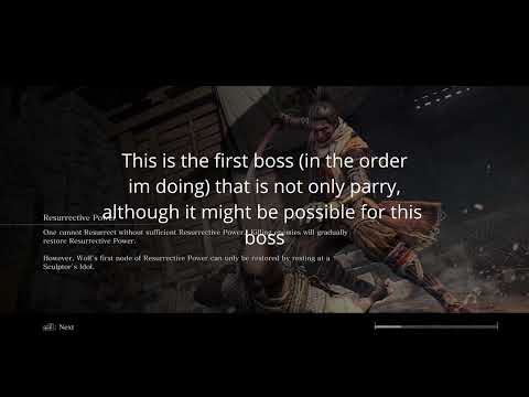 Sekiro - Emma, the Gentle Blade [Parry Only] No Damage (Demon Bell, Charmless)