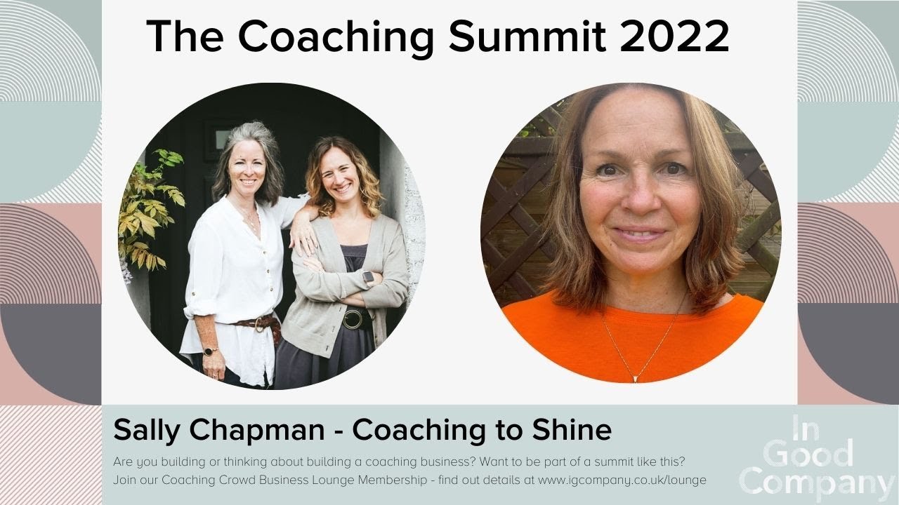 Coaching to Shine - Sally Chapman - YouTube