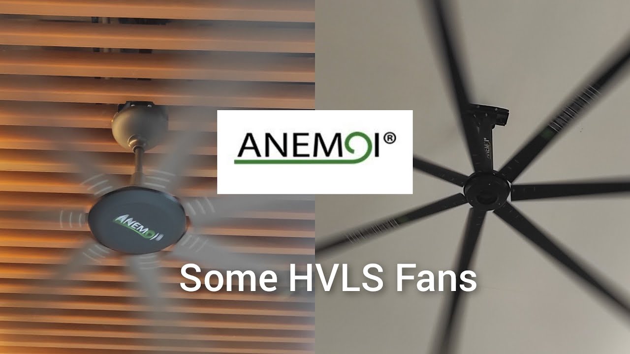 Some Anemoi HVLS Fans - YouTube