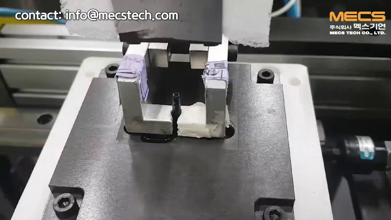 Ultrasonic Plastic Degating Machine - YouTube