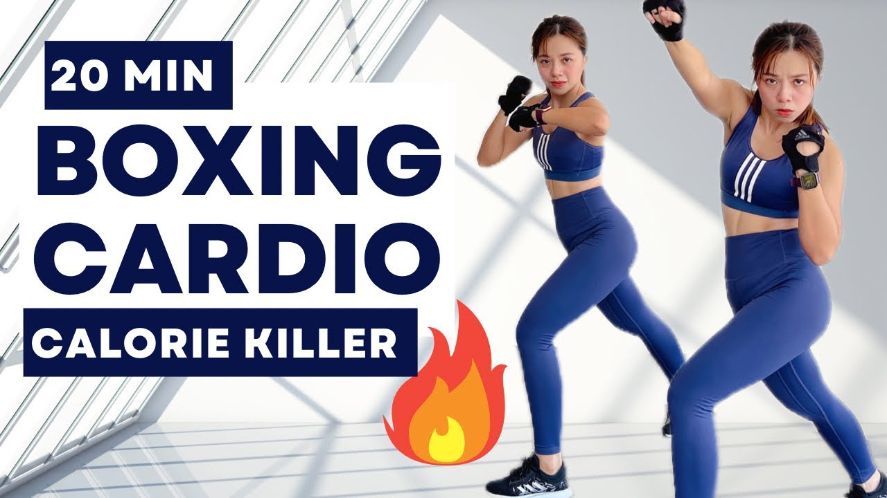 The BEST FAT BURNING BOXING Workout to Get In Shape FAST! - YouTube