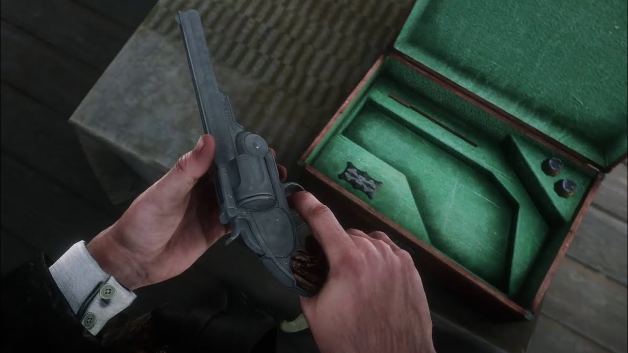 Red Dead Redemption 2 - Weapon Case Animations - YouTube