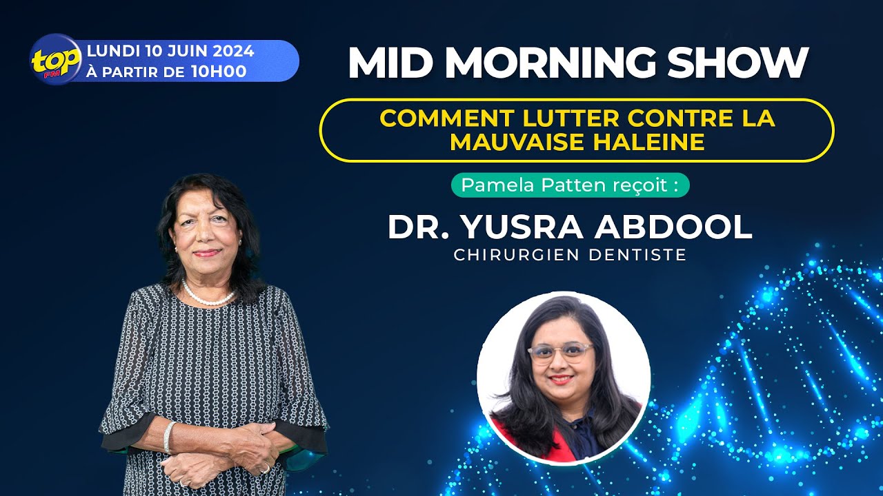 Mid Morning Show: Pamela Patten reçoit Dr. Yusra Abdool - YouTube