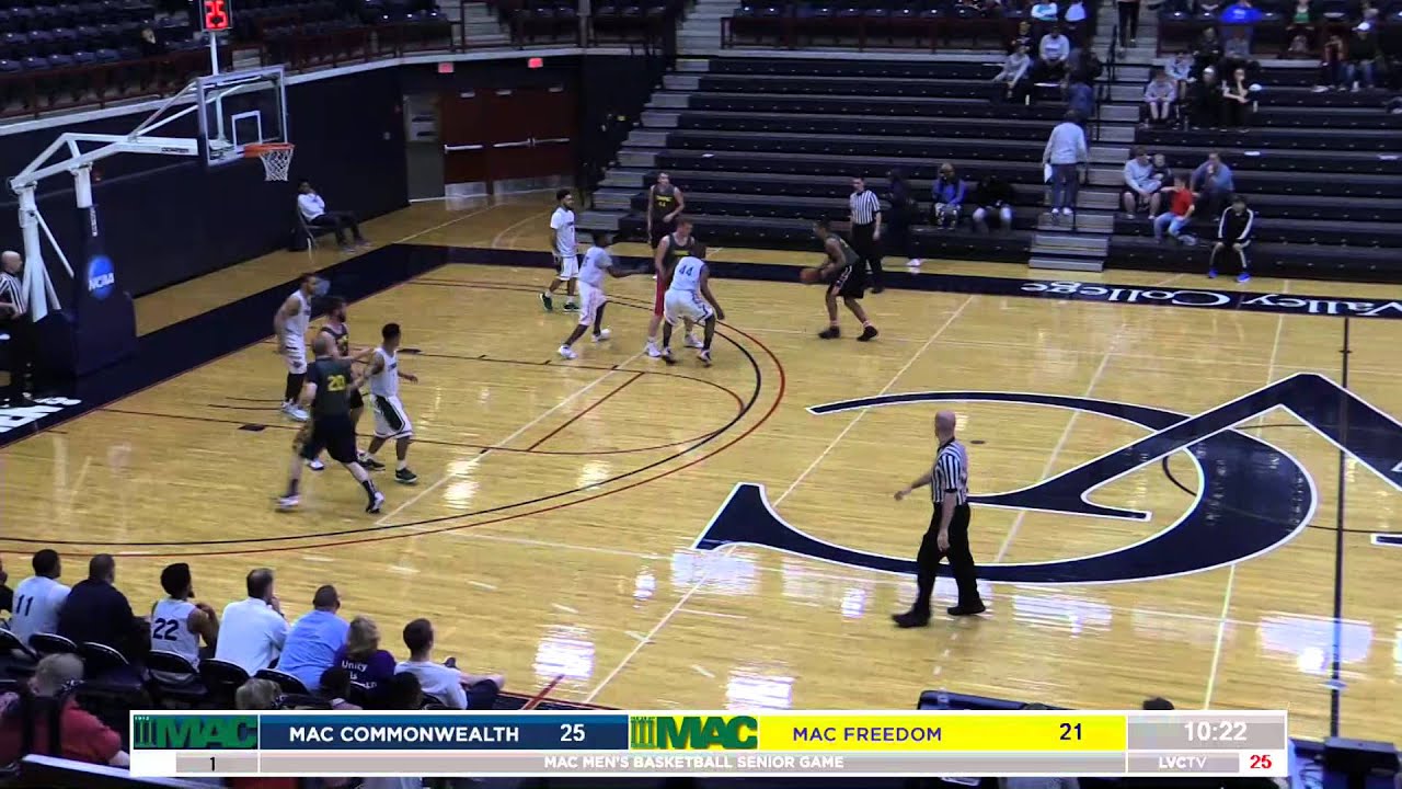 2016 MAC Men's Senior Basketball Game: MAC Commonwealth vs. MAC Freedom ...