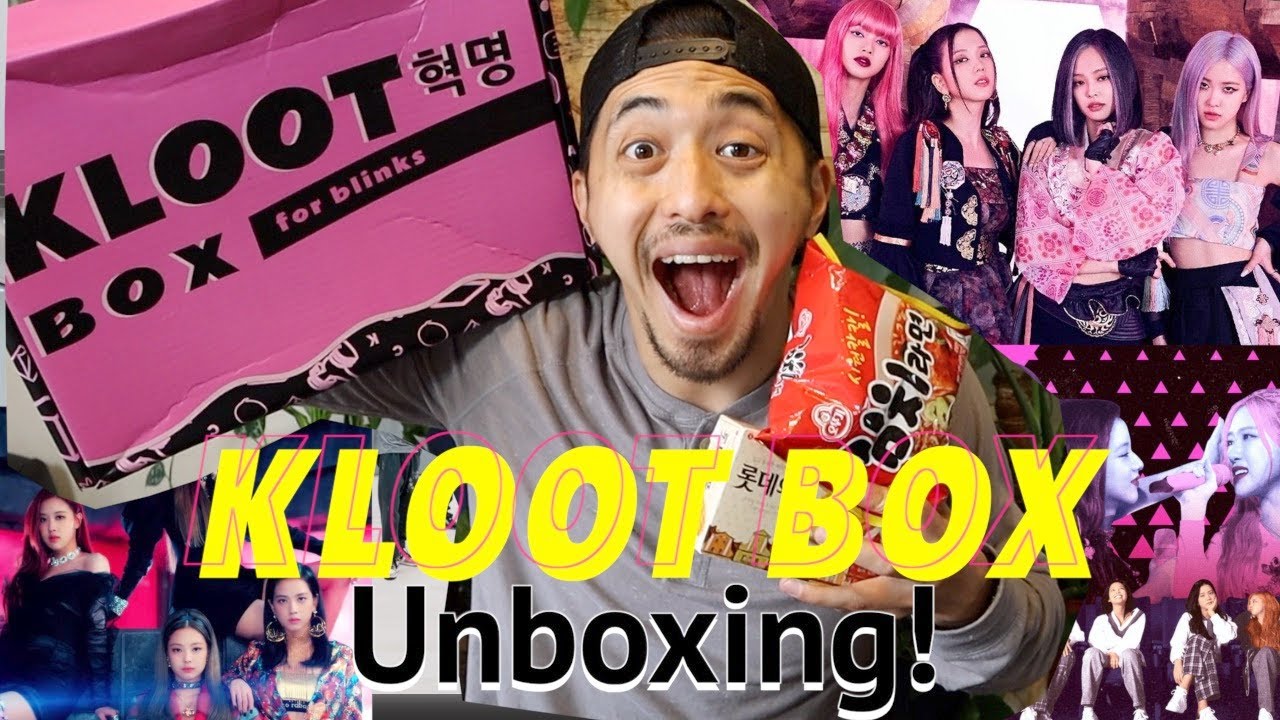 UNBOXING MY BLACKPINK KLOOTBOX !!! @klootbox - YouTube