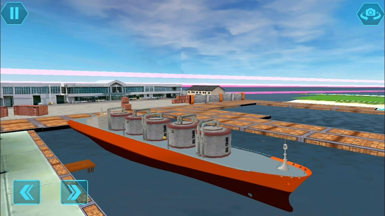 Oil Tanker Ship Simulator level 1-5 Mobile/Tablet Game - YouTube