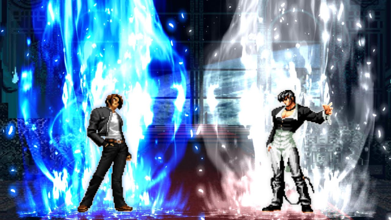 New Kyo Last VS. Silver O.Iori Yagami [KOF MUGEN] - YouTube