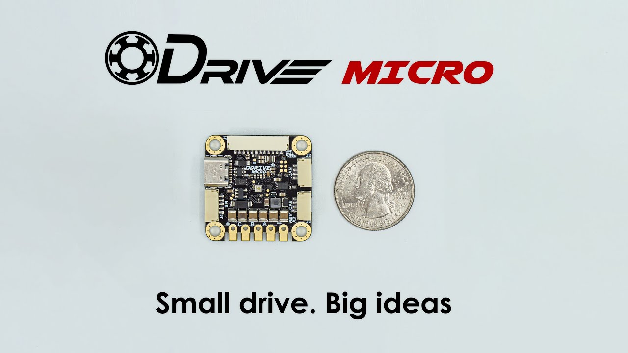 ODrive Micro Crowdfunding Campaign - YouTube