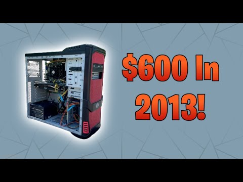 This Gaming PC Costed $600 in 2013! - YouTube