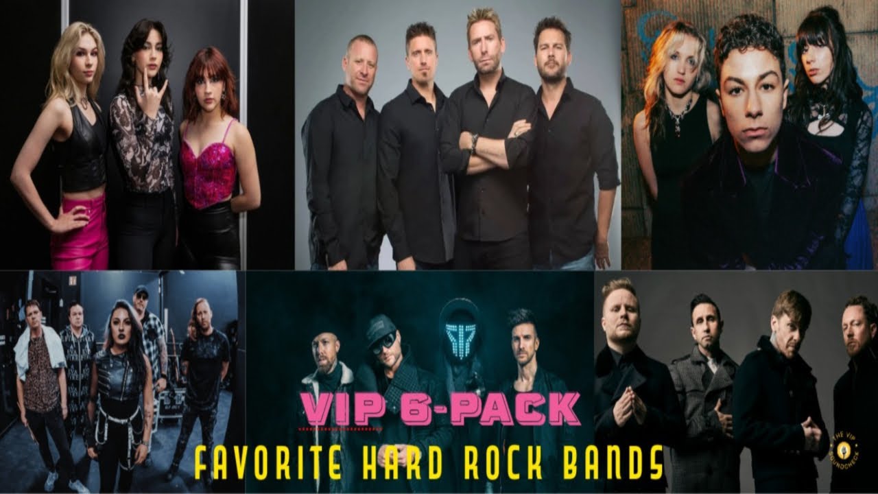 VIP 6 Pack - Favorite Hard Rock Bands, ft. The Warning, Smash Into ...