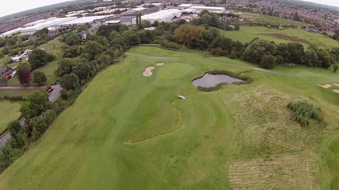 Hart Common Golf Club - Hole 5 Flyover - YouTube