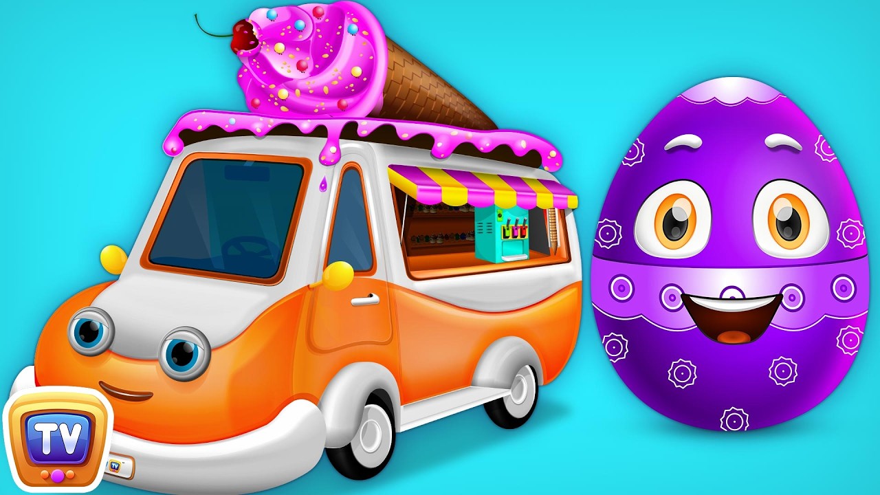 ChuChu TV Classics - Utility Vehicles for Kids - Part 2 | Surprise Eggs ...