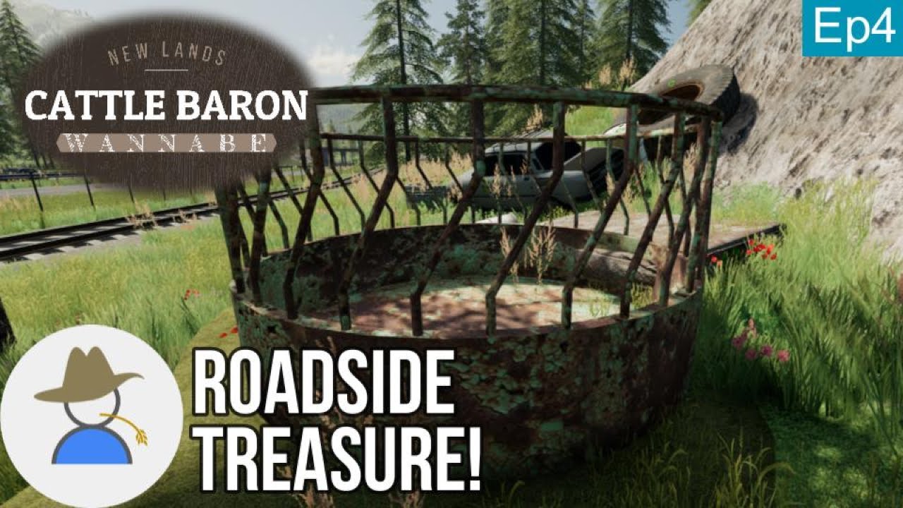 Roadside Treasure! - Cattle Baron Wannabe - Ep4 - FS22 - YouTube