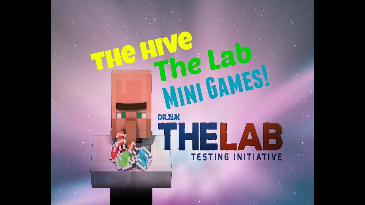 Minecraft - The Hive The Lab mini games - YouTube