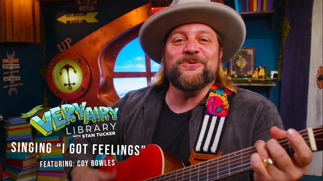 The Very Airy Library | Singing "I Got Feelings" | Featuring Coy Bowles ...