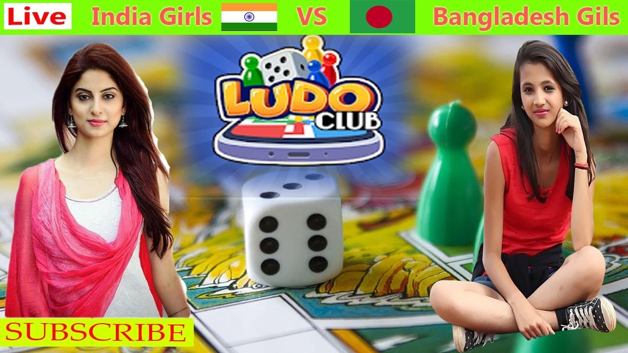 Live Ludo Game | India Girls VS Bangladeshi Boy | 4 Player Playing Ludo ...