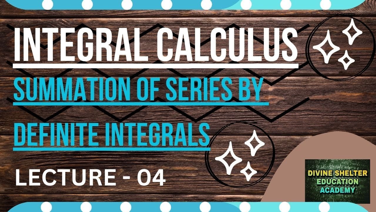 Definite Integral For A Poster