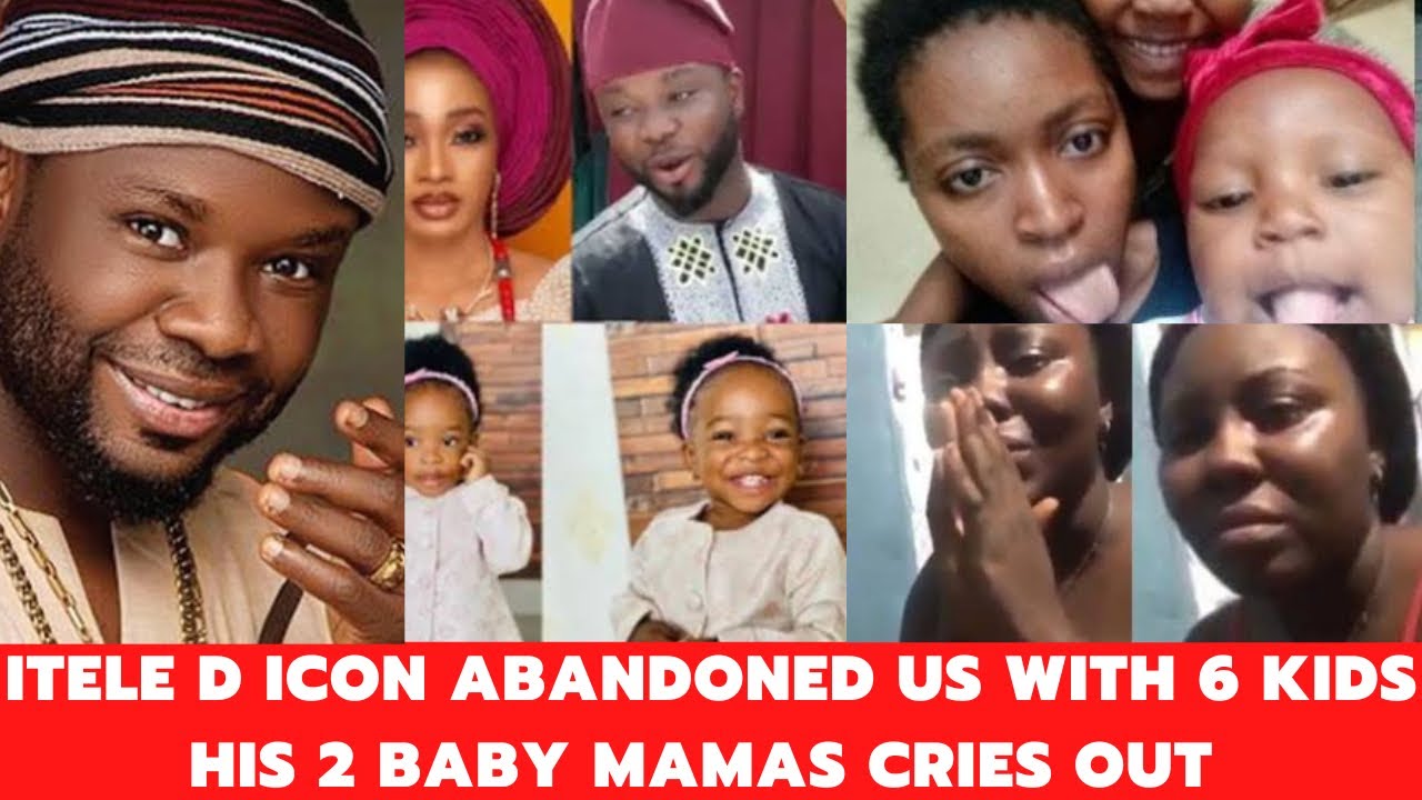 How Actor Itele d Icon (ibrahim yekini) abandoned & kept secret his 6 ...