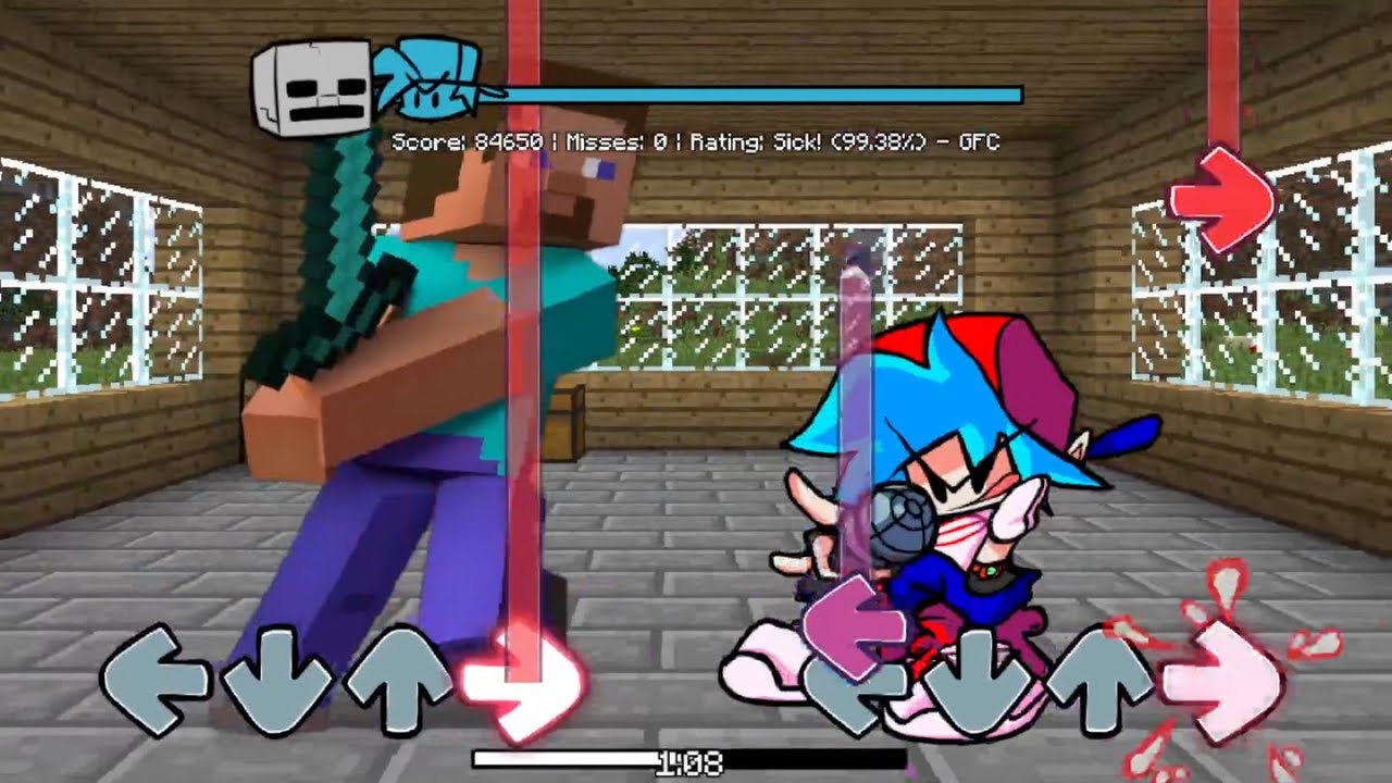 FNF - Friday Night Funkin' Vs Steve From Minecraft - Steve (composed by ...