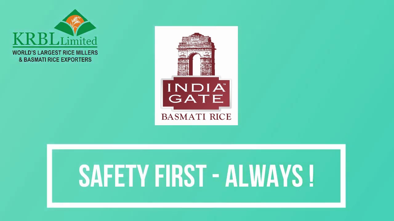 KRBL - India Gate Basmati Rice - COVID-19 PREPAREDNESS - YouTube