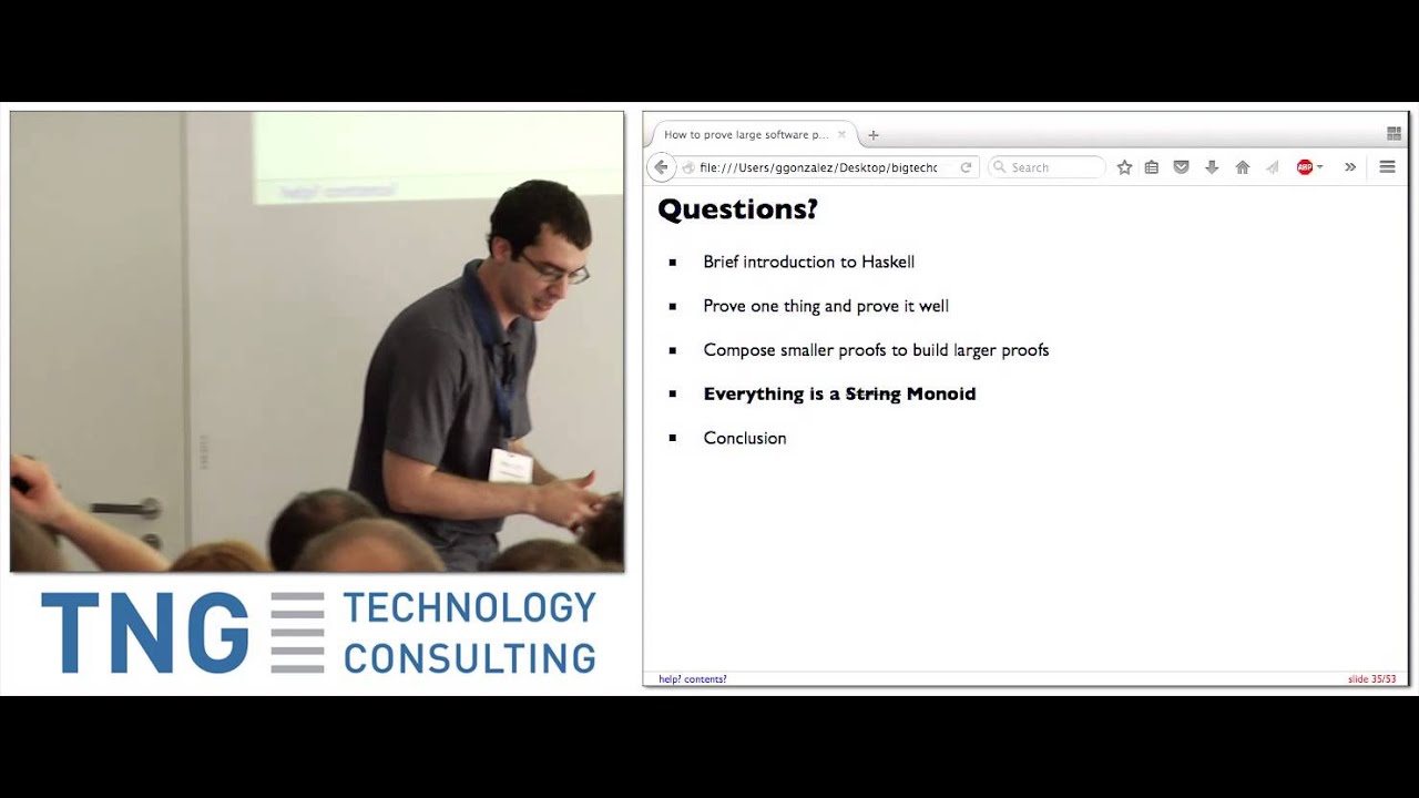 How to prove large software projects correct - YouTube