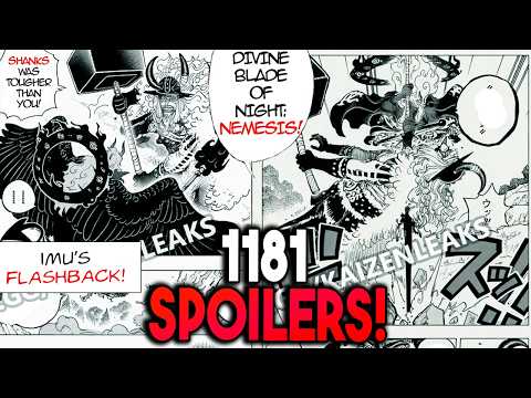 LOKI VS IMU THE WORLD!! IMU'S FLASHBACK!! | ONE PIECE CHAPTER 1181 FULL PAGES / SPOILERS (OP 1181)