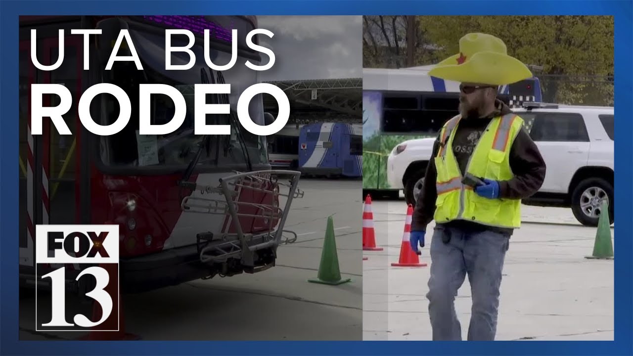 Drivers show off their skills at Utah Transit Authority's 'bus rodeo ...