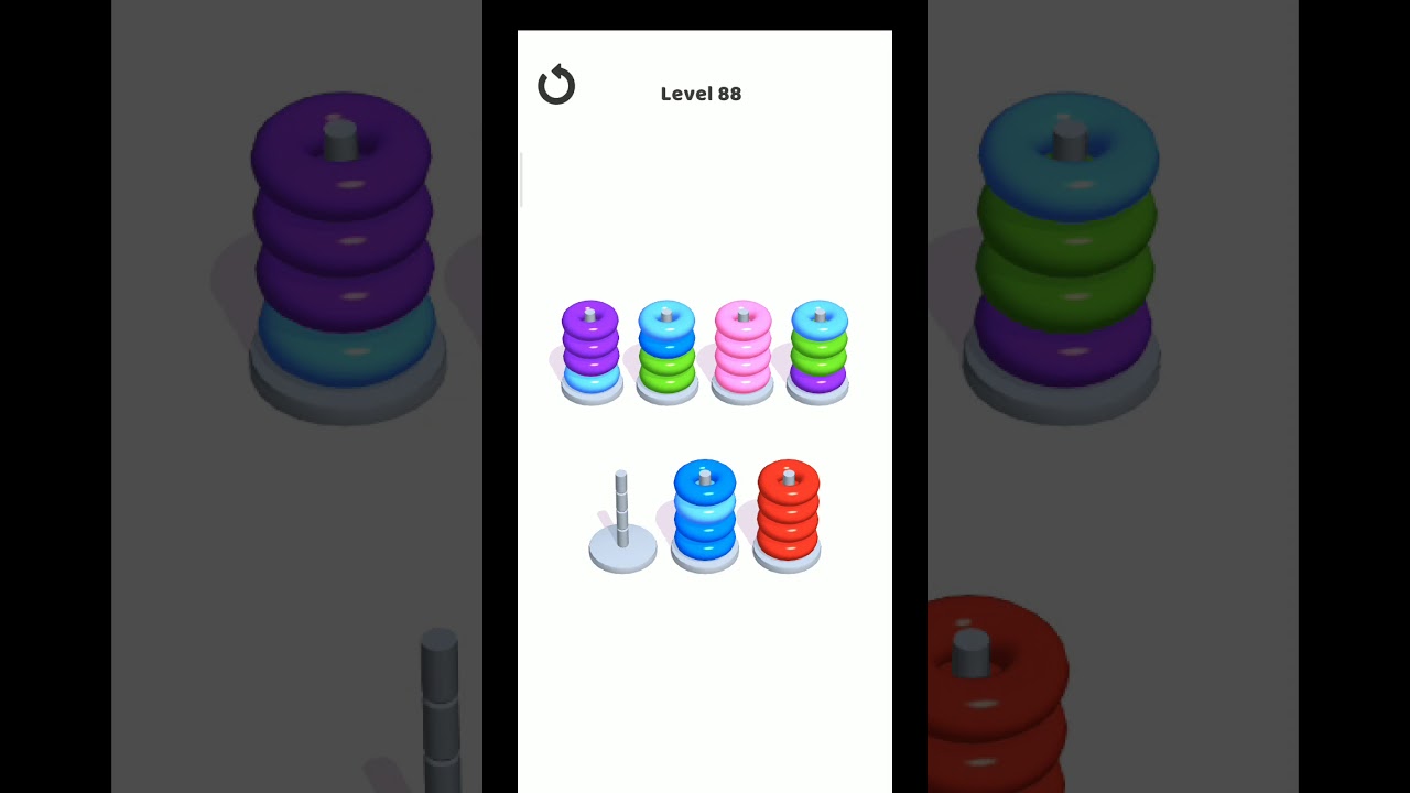 Hoop Stack Level 88 Walkthrough - YouTube