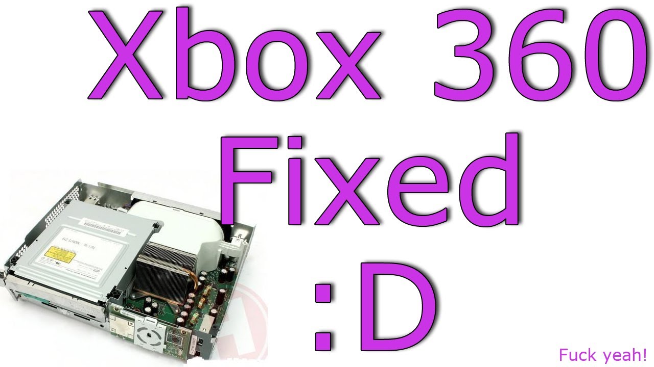 Xbox 360 Opened up and Fixed! :D - YouTube