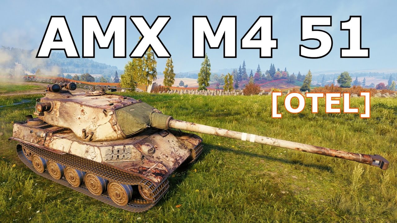World of Tanks AMX M4 mle. 51 - 10 Kills 11,1K Damage - YouTube