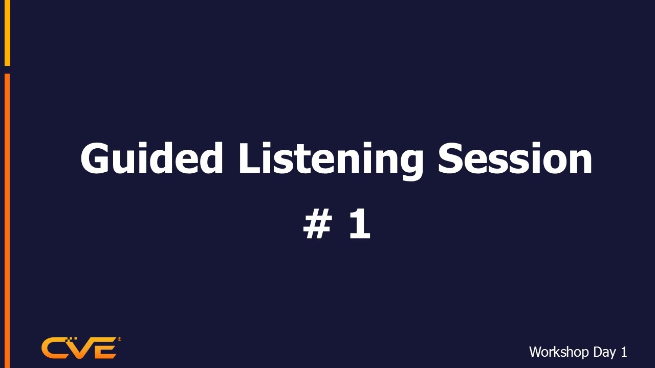 Guided Listening Session #1 - YouTube