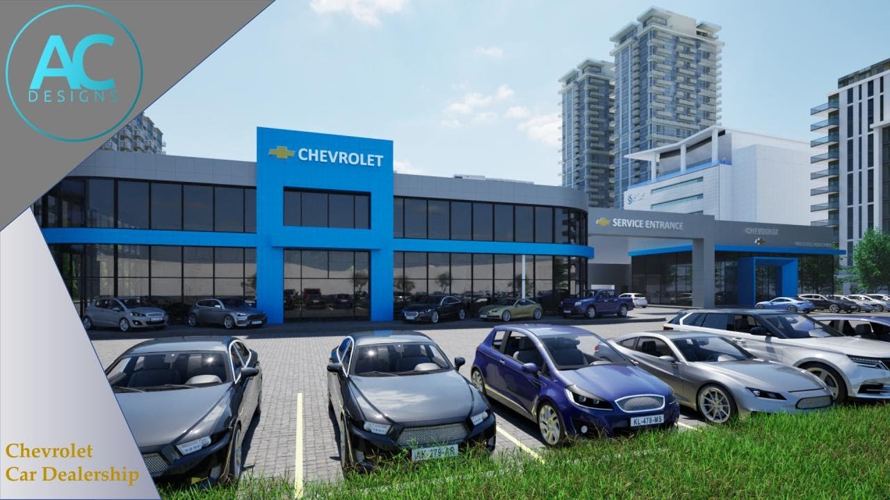 Chevrolet Car Dealership | Revit Architecture | Twinmotion Tutorial ...