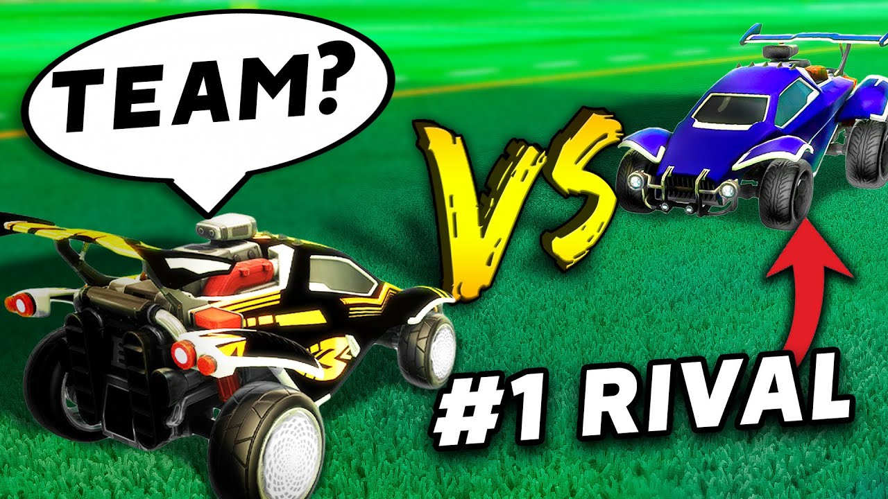 My #1 Rocket League RIVAL teamed up with me and we're UNSTOPPABLE - YouTube