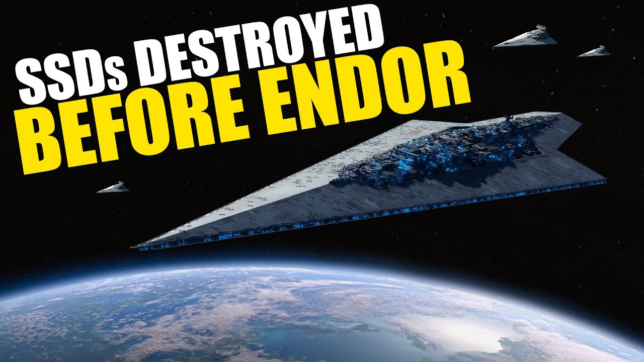 Every SUPER STAR DESTROYER destroyed by the Rebels before Endor - YouTube