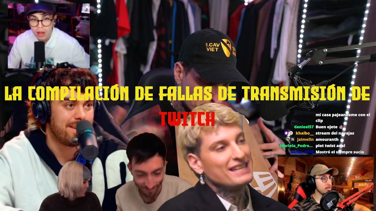 La Compilación De Fallas De Transmisión De Twitch Más Divertida Gerardromero Misho Amoli Nil