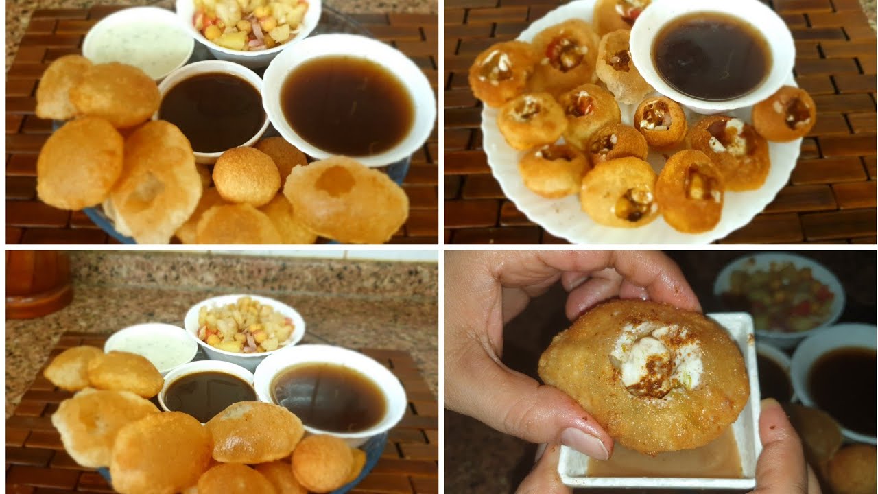 Gol Gappay recipe|گول گپے|Best pani puri recipe 😋 👌 by dream cooking ...