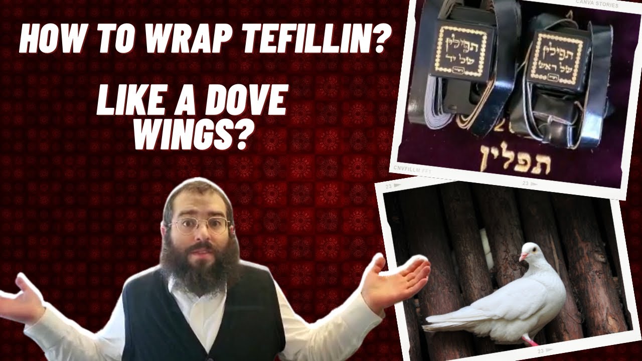 Why do we wrap Tefillin straps like Kanfei Yona / Dove wings? How to ...