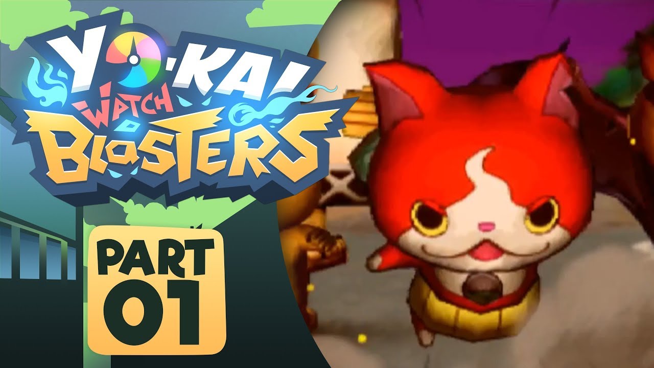 Yo-kai Watch Blasters - Part 1 (Red Cat Corps / White Dog Squad) - YouTube