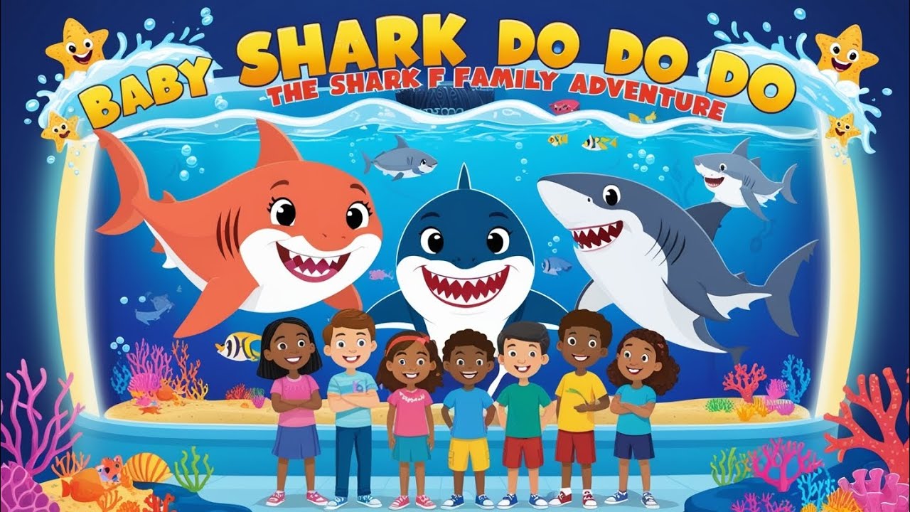 Baby shark do do do | Shark 🦈 Family| Nursery Rhymes| Dance of Shark ...
