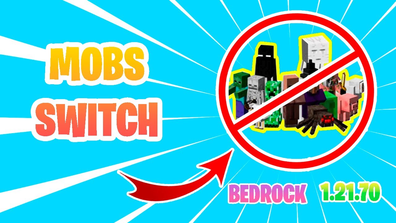 MINECRAFT / MOB SWITCH 1.21.70 / BEDROCK - YouTube