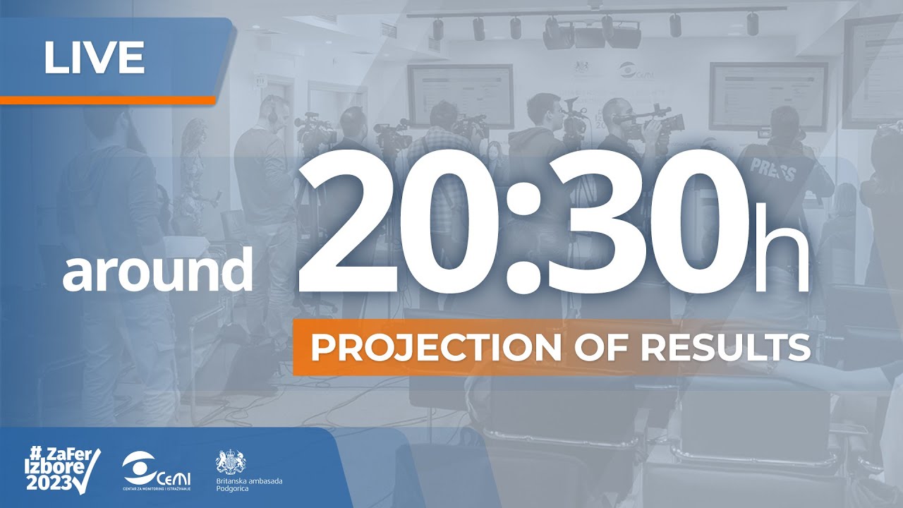 Press conference_projection of results of presidential elections 2023 ...