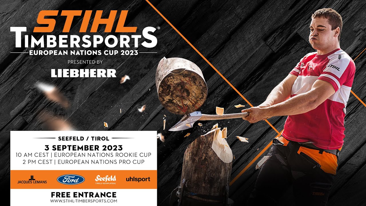 STIHL TIMBERSPORTS® European Nations Pro Cup 2023 - German commentary ...