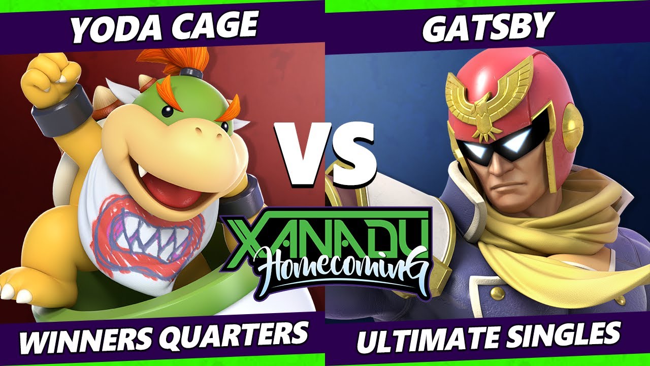 Xanadu Homecoming Winners Quarters - Yoda Cage (Bowser Jr.) Vs. Gatsby ...