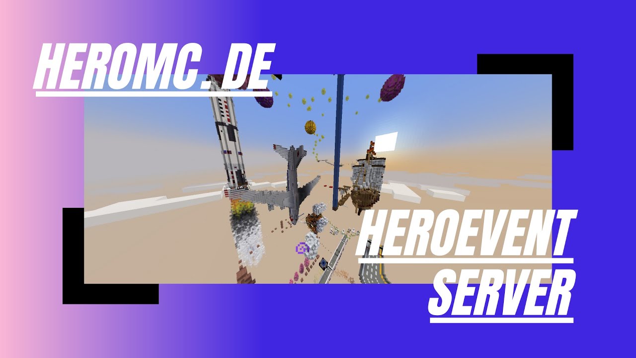 Der HeroEvent Server | IP: HeroMC.de [1.20.1] | #minecraft # ...