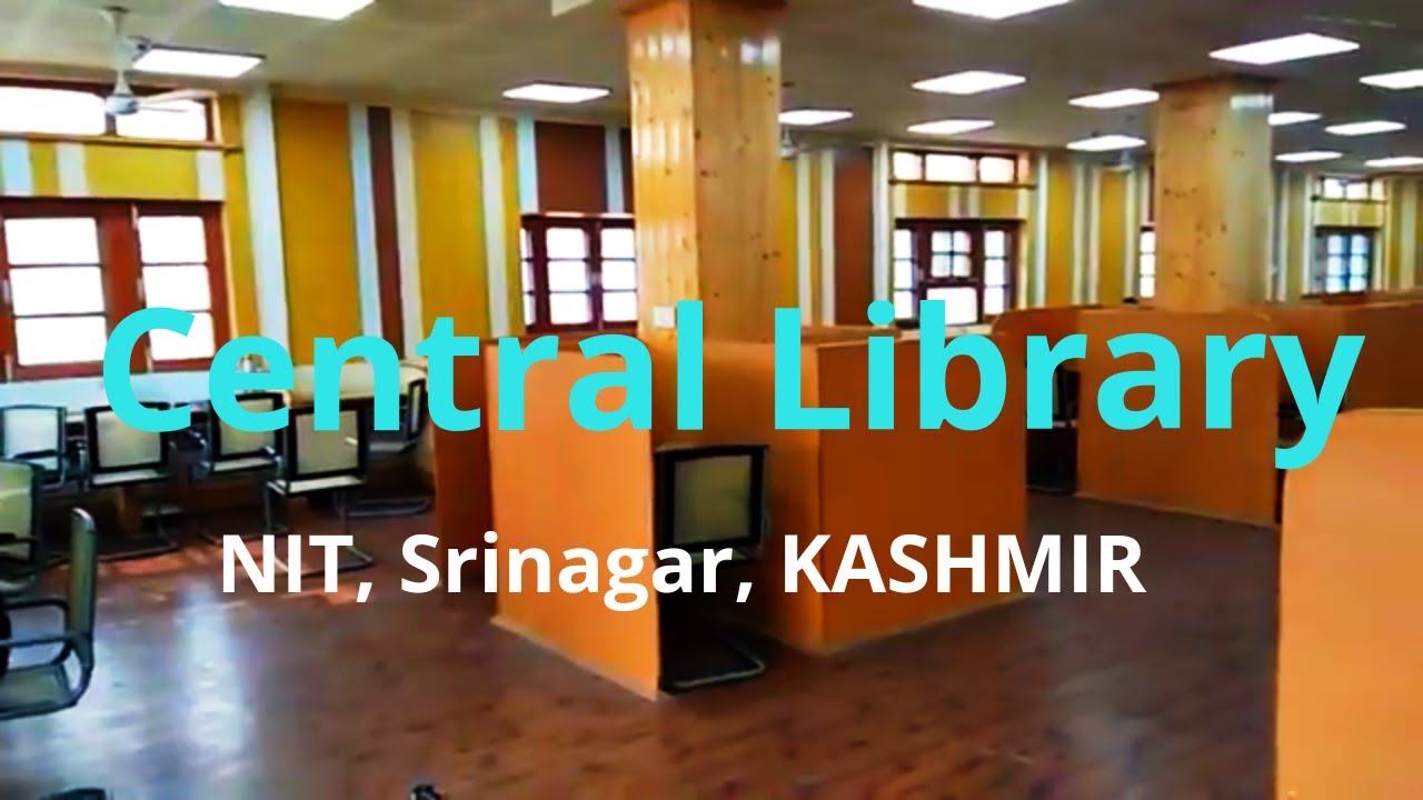 New library in NIT Srinagar - YouTube